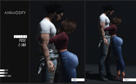 Second Life Marketplace - Animosity - C-108 Pose